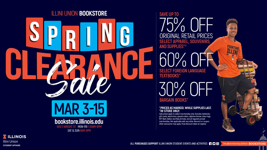 Upcoming Events | Illini Union Bookstore